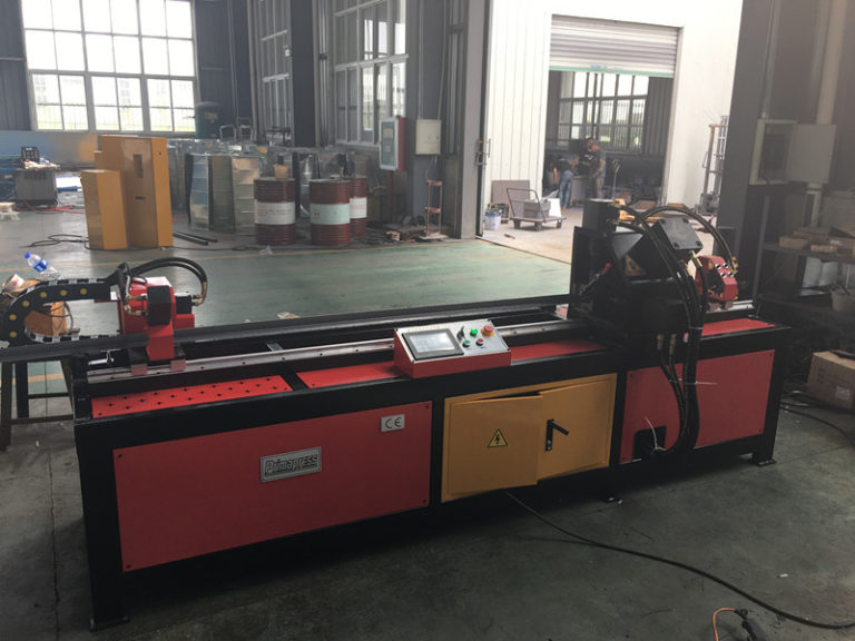 Automatic 6m Angle steel punching and cutting machine, flange punching ...