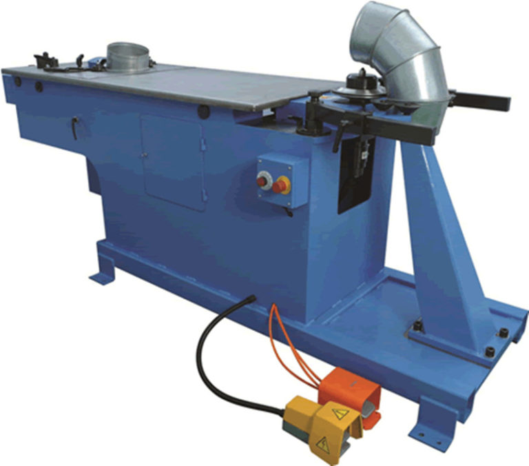 Hydraulic gore locker machine , high speed elbow making machine P1250 ...