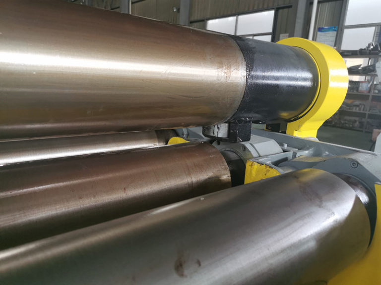 Hydraulic cnc 4 rolls bending Rolling machine 4X3200MM with full CNC ...