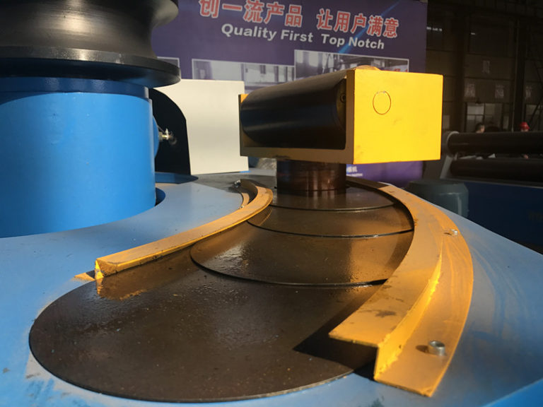 Horizantal type profile section bender machine W24s-100 full hydraulic ...