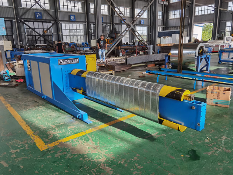 Flat-Oval Ducts Machine duct ovalizer machine hvac oval duct machine ...